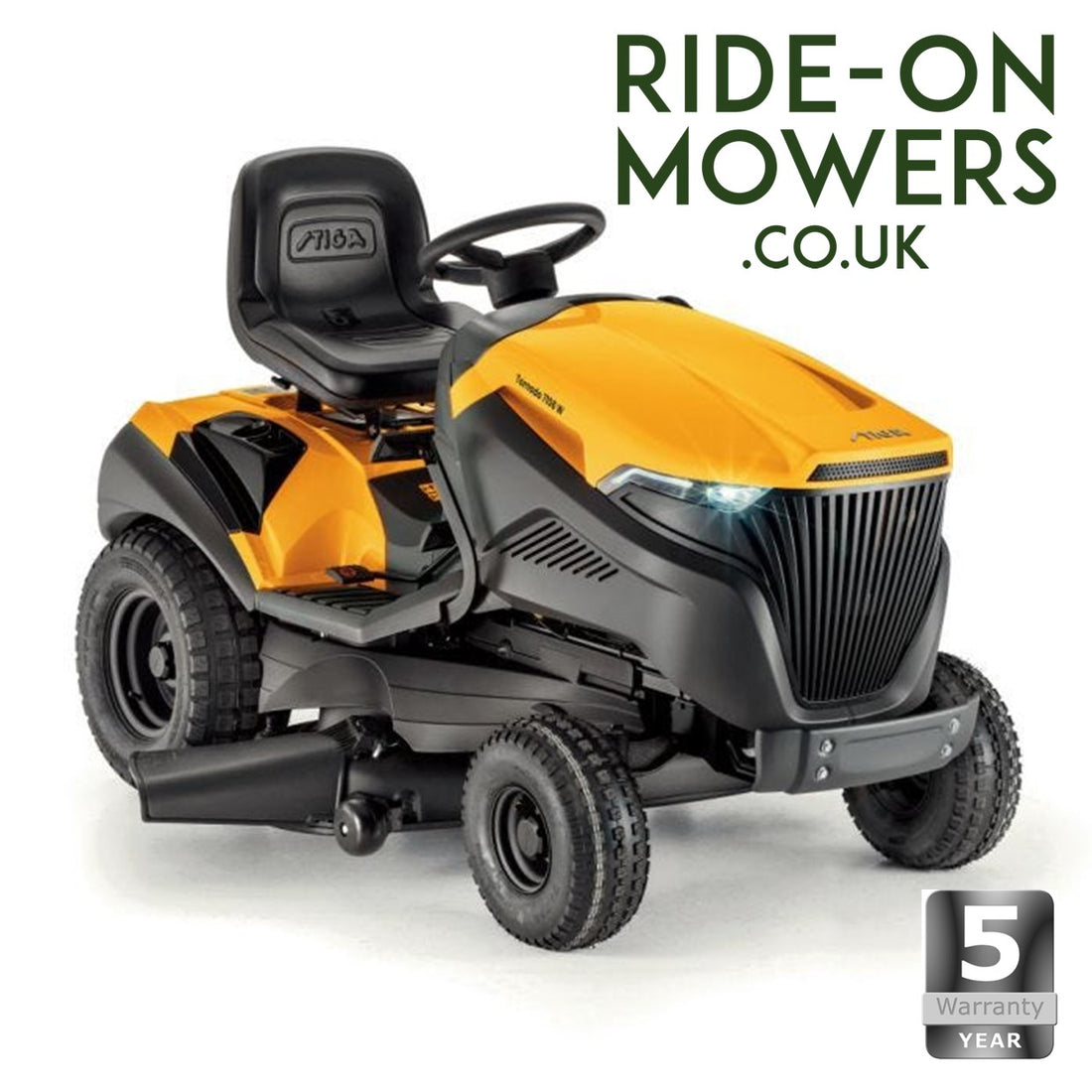 STIGA Tornado 7108 W Ride-on Mower – Ride-on Mowers